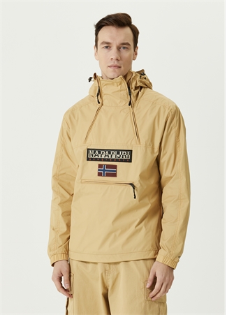 Napapijri Erkek Northfarer 2 0 Bej Kapüşonlu Logolu Mont S EU Napapijri Erkek Northfarer 2 0 Bej Kapüşonlu Logolu Mont S EU
