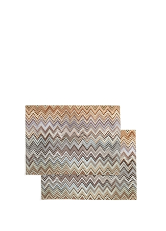 Missoni Home Andorra Zikzak Desenli 2li Amerikan Servisi Çok Renkli