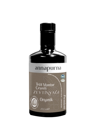 Annapurna Zeytin Yağları Organik Trüf Mantar Çeşnili Zeytinyağı 250 Ml Yeşil Eu Annapurna Zeytin Yağları Organik Trüf Mantar Çeşnili Zeytinyağı 250 Ml Yeşil Eu
