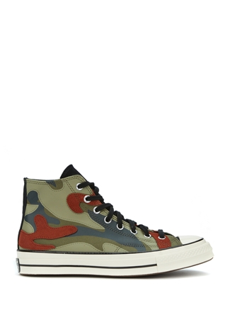 Converse Erkek Chuck 70 Yeşil Kamuflaj Desenli Sneaker 42 EU Converse Erkek Chuck 70 Yeşil Kamuflaj Desenli Sneaker 42 EU