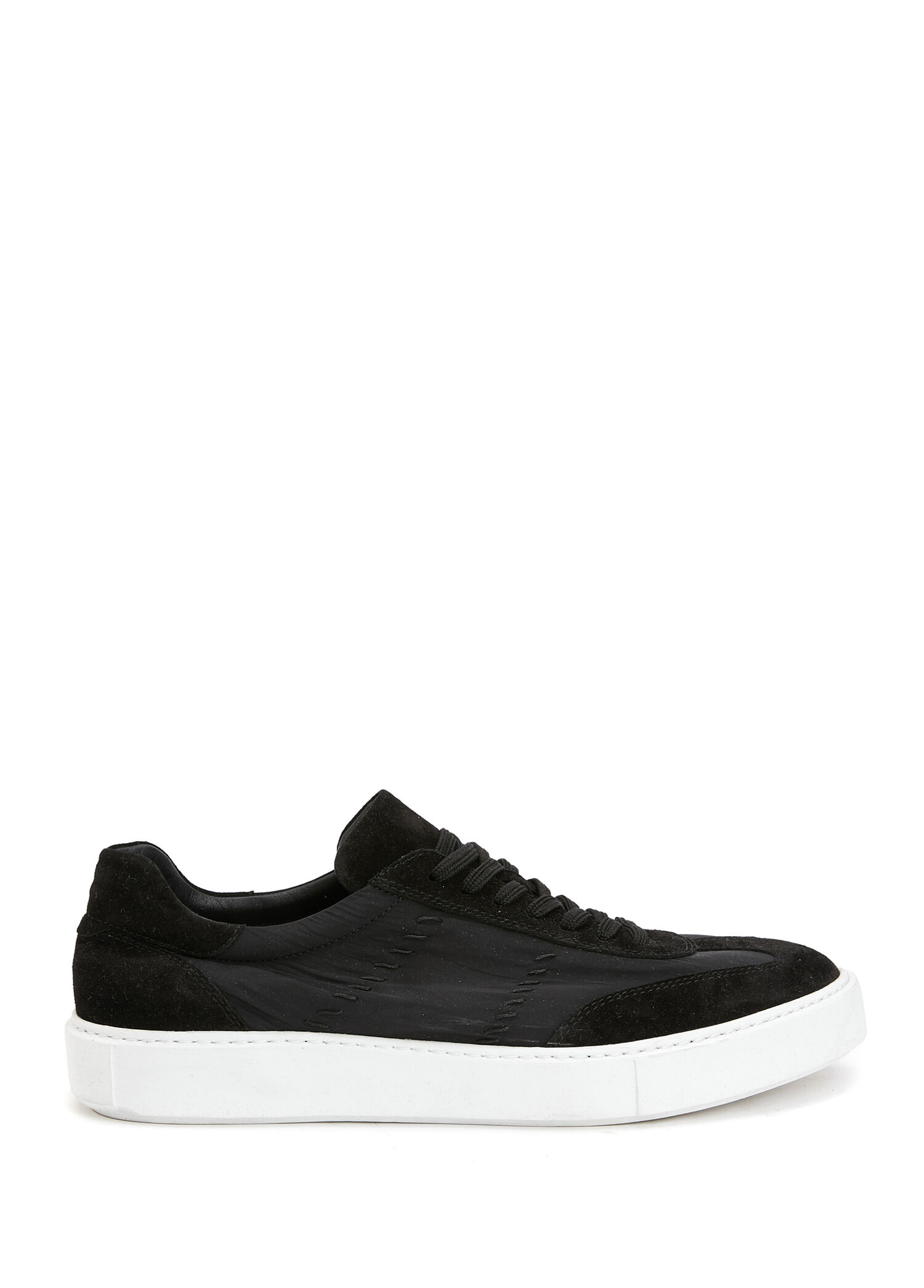 Network - Siyah Erkek Süet Sneaker - Siyah