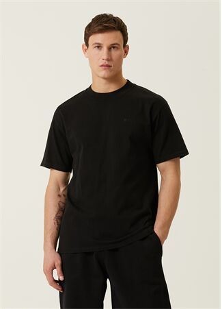 Cdlp Erkek Siyah Logolu Organik Pamuk T-shirt S EU