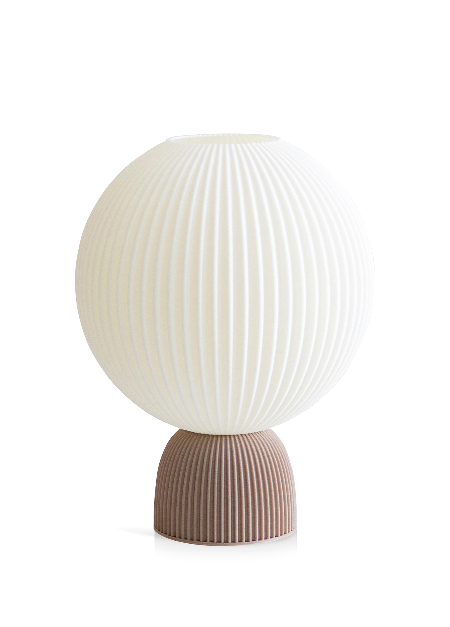 Soli Workshop - Luna Ahşap M Masa Lambası - Ahşap