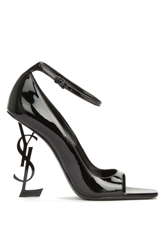 Kadın Siyah Logo Topuk Detaylı Deri Sandalet 36 EU Kadın Siyah Logo Topuk Detaylı Deri Sandalet 36 EU