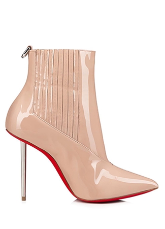 Christian Louboutin Kadın The Epic Nude Deri Bot Pembe 36 EU
