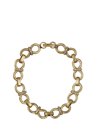 Ponponiere Kadın Infinity Zincir Formlu Kolye Altın Rengi EU