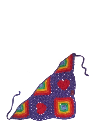 Gaios Design Kadın Pride Mor Desenli Bandana EU Gaios Design Kadın Pride Mor Desenli Bandana EU