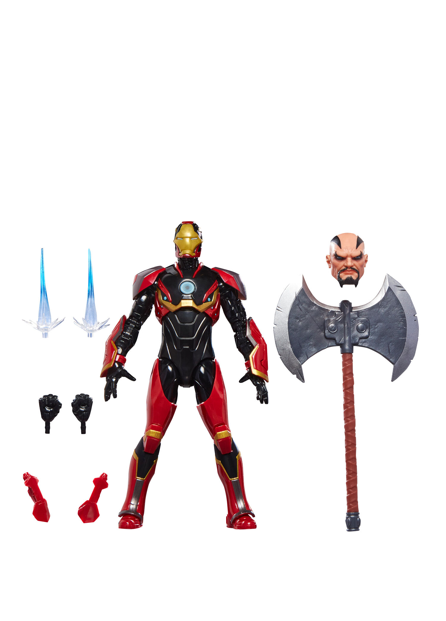 Marvel - Legends Iron Man (Mark 72) Iron Man Comics Executioner BAF ...