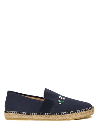 Kenzo Erkek Lacivert Logo Nakışlı Espadril 39 EU Kenzo Erkek Lacivert Logo Nakışlı Espadril 39 EU