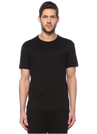 Dolce&Gabbana Erkek Siyah Bisiklet Yaka Basic T-shirt 44 IT
