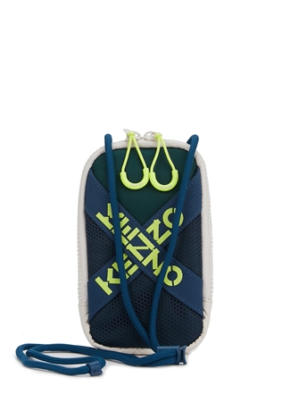 Kenzo Erkek Lacivert Bej Logolu Telefon Çantası Gri EU Kenzo Erkek Lacivert Bej Logolu Telefon Çantası Gri EU