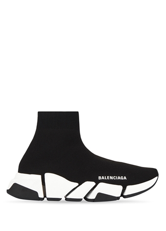 Balenciaga Erkek Speed 2 Siyah Sneaker 42 EU Balenciaga Erkek Speed 2 Siyah Sneaker 42 EU