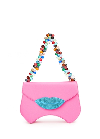 Renaud Pellegrino Kadın Şeftali Kulp Detaylı Abiye Çanta Pembe Eu Renaud Pellegrino Kadın Şeftali Kulp Detaylı Abiye Çanta Pembe Eu