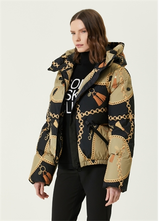 Goldbergh Kadın Precious Gold Zincir Desenli Puff Mont 36 It Goldbergh Kadın Precious Gold Zincir Desenli Puff Mont 36 It