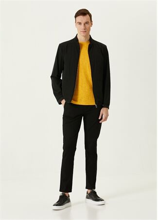 Network Erkek Slim Fit Siyah Casual Pantolon 44 EU
