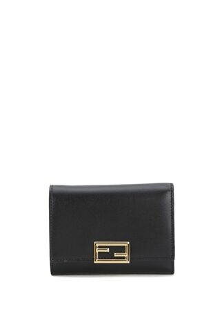 Fendi Kadın Siyah Deri Cüzdan EU
