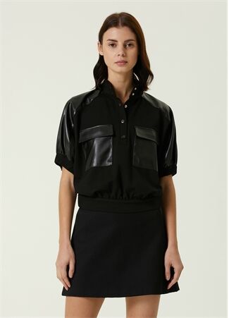 Network Kadın Regular Fit Siyah Gömlek S EU