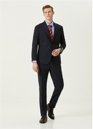 Beymen Collection Erkek Drop 4 Lacivert Çizgili Takım 48 Eu Beymen Collection Erkek Drop 4 Lacivert Çizgili Takım 48 Eu