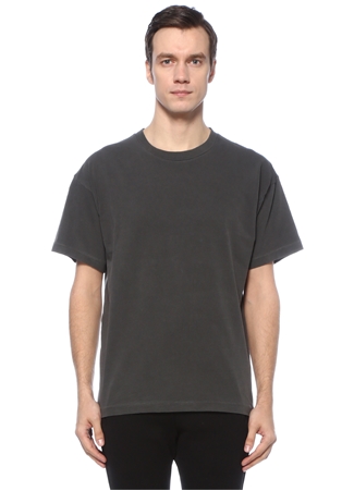 John Elliott Erkek Antrasit Bisiklet Yaka Basic T-shirt Gri M EU John Elliott Erkek Antrasit Bisiklet Yaka Basic T-shirt Gri M EU
