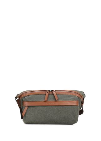 Beymen Club Erkek Recyled Haki Logolu Bel Çantası EU