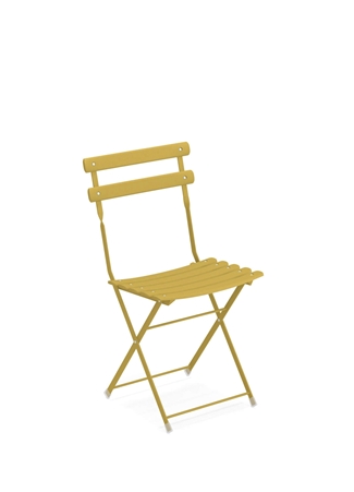 Emu Arc En Ciel Sarı Katlanır Sandalye Çok Renkli