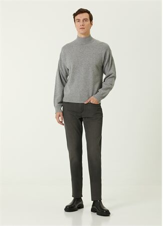 Z Zegna Erkek Antrasit Jean Pantolon Gri 32 IT