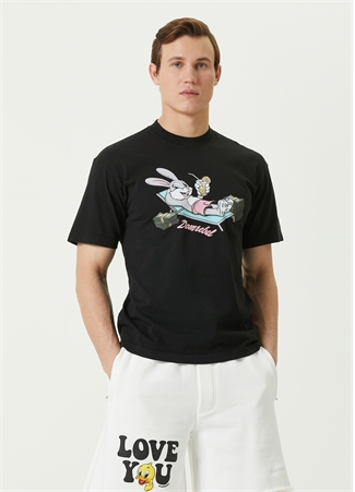 Domrebel Erkek Bucks Siyah Figür Detaylı T-shirt Xs Eu Domrebel Erkek Bucks Siyah Figür Detaylı T-shirt Xs Eu