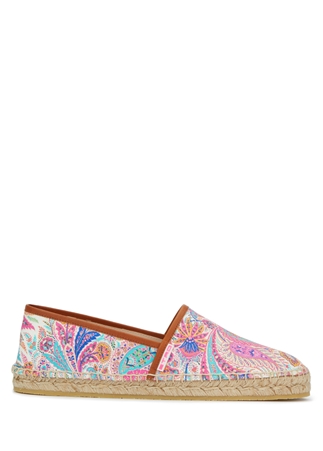 Etro Kadın Colorblocked Desenli Espadril 36 EU Etro Kadın Colorblocked Desenli Espadril 36 EU