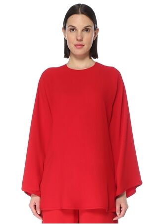Valentino Kadın Kırmızı Bluz 38 IT