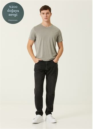 Academia Erkek Carrot Fit Siyah Jean Pantolon 36 IT