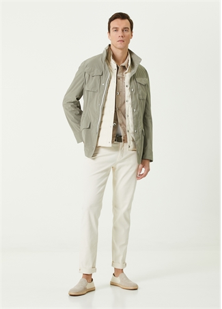 Brunello Cucinelli Erkek Ekru Jean Pantolon Bej 52 IT Brunello Cucinelli Erkek Ekru Jean Pantolon Bej 52 IT