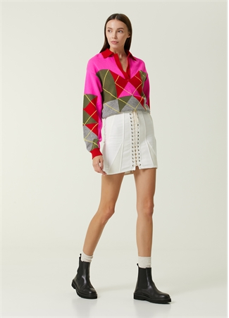 Philosophy di Lorenzo Serafini Kadın ETEK Beyaz 42 IT Philosophy di Lorenzo Serafini Kadın ETEK Beyaz 42 IT