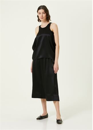Toteme Kadın Siyah Midi İpek Etek 38 Fr Toteme Kadın Siyah Midi İpek Etek 38 Fr