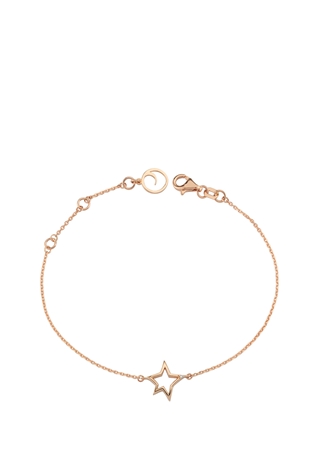 Bee Goddess Kadın Sirius Star Pırlantalı Altın Rengi Bileklik Pembe EU Bee Goddess Kadın Sirius Star Pırlantalı Altın Rengi Bileklik Pembe EU