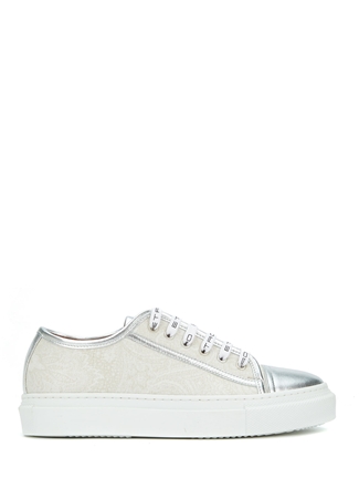 Etro Kadın Beyaz Desenli Logolu Sneaker 40 EU Etro Kadın Beyaz Desenli Logolu Sneaker 40 EU