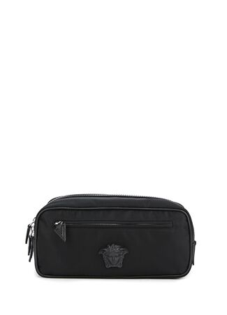 Versace Erkek Siyah Medusa Detaylı Tıraş Çanatası EU Versace Erkek Siyah Medusa Detaylı Tıraş Çanatası EU