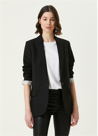 Zadig&voltaire Kadın Siyah Yıldız İşlemeli Blazer 36 Fr Zadig&voltaire Kadın Siyah Yıldız İşlemeli Blazer 36 Fr