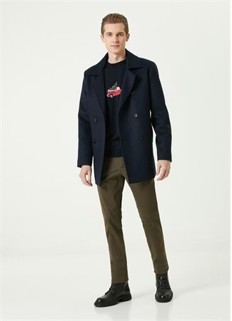 Beymen Club Erkek Haki Dar Paça Spor Pantolon 46 EU