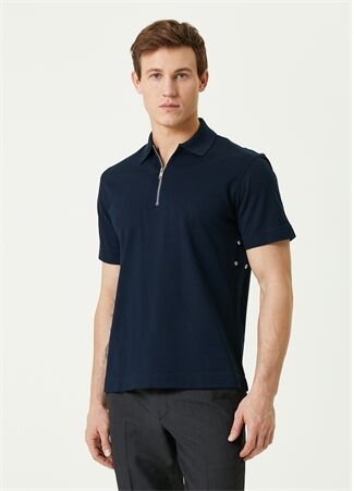 Givenchy Erkek Lacivert Polo Yaka T-shirt S EU
