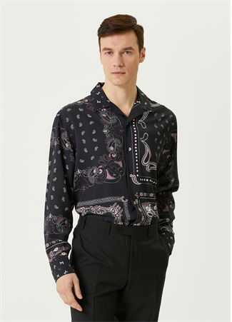 Etro Erkek Gömlek Siyah S Eu Etro Erkek Gömlek Siyah S Eu