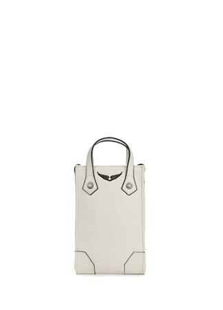 Zadig&Voltaire Kadın Beyaz Deri Omuz Çantası EU