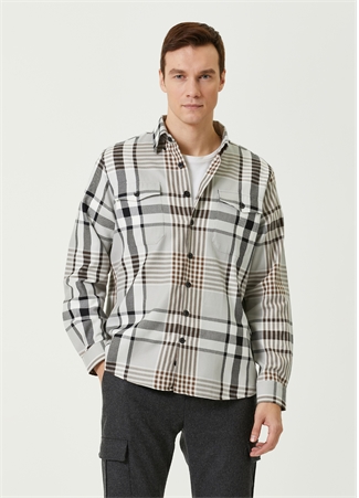 Network Erkek Comfort Fit Gri Gömlek S EU Network Erkek Comfort Fit Gri Gömlek S EU