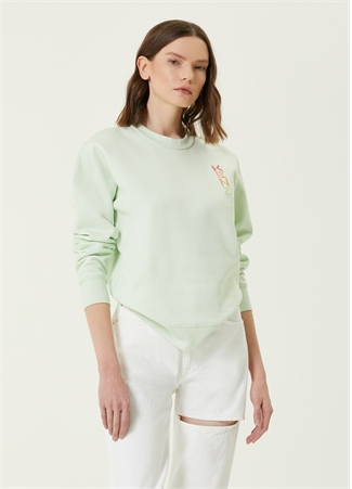 Kenzo Kadın Yeşil Bisiklet Yaka Degrade Logolu Sweatshirt Xs Eu Kenzo Kadın Yeşil Bisiklet Yaka Degrade Logolu Sweatshirt Xs Eu