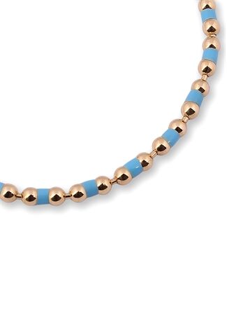 Collection-Pimiento Kadın Silindir Formlu Altın Rengi Kolye EU