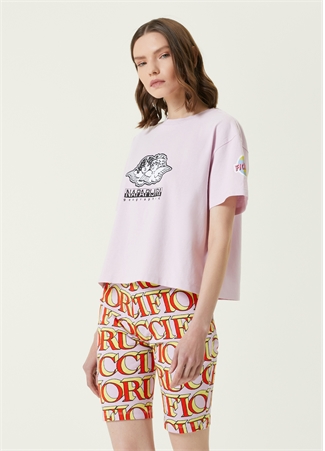 Napapijri Kadın Tshirt Pembe L Eu Napapijri Kadın Tshirt Pembe L Eu