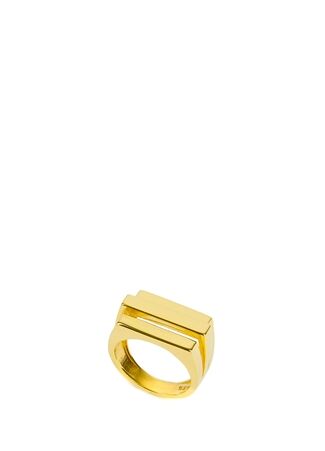 Juliette Kadın Avril Çubuk Formlu Altın Rengi Kaplama Yüzük EU Juliette Kadın Avril Çubuk Formlu Altın Rengi Kaplama Yüzük EU