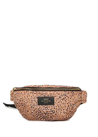 Wouf Kadın Bruna Leopar Desenli Bel Çantası Kahverengi EU Wouf Kadın Bruna Leopar Desenli Bel Çantası Kahverengi EU