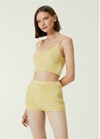 American Vintage Kadın Sarı Triko Bluz S EU American Vintage Kadın Sarı Triko Bluz S EU