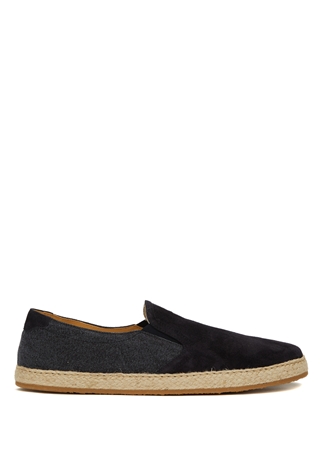 Brunello Cucinelli Erkek Lacivert Deri Espadril 42 EU Brunello Cucinelli Erkek Lacivert Deri Espadril 42 EU