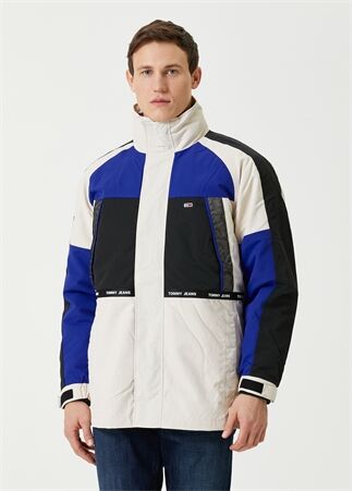 Tommy Jeans Erkek Beyaz 4 in Mont L EU